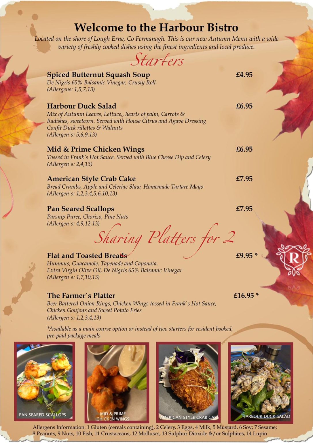 The Harbour Bistro – Rossharbour Resort, Lough Erne, Fermanagh